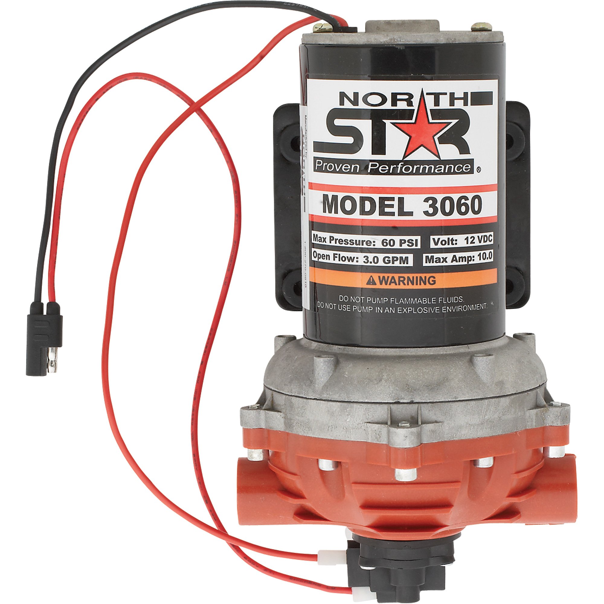 Please see replacement item# 2683061. NorthStar 12 Volt On-Demand Diaphragm Pump — 3.0 GPM @ 60 ...